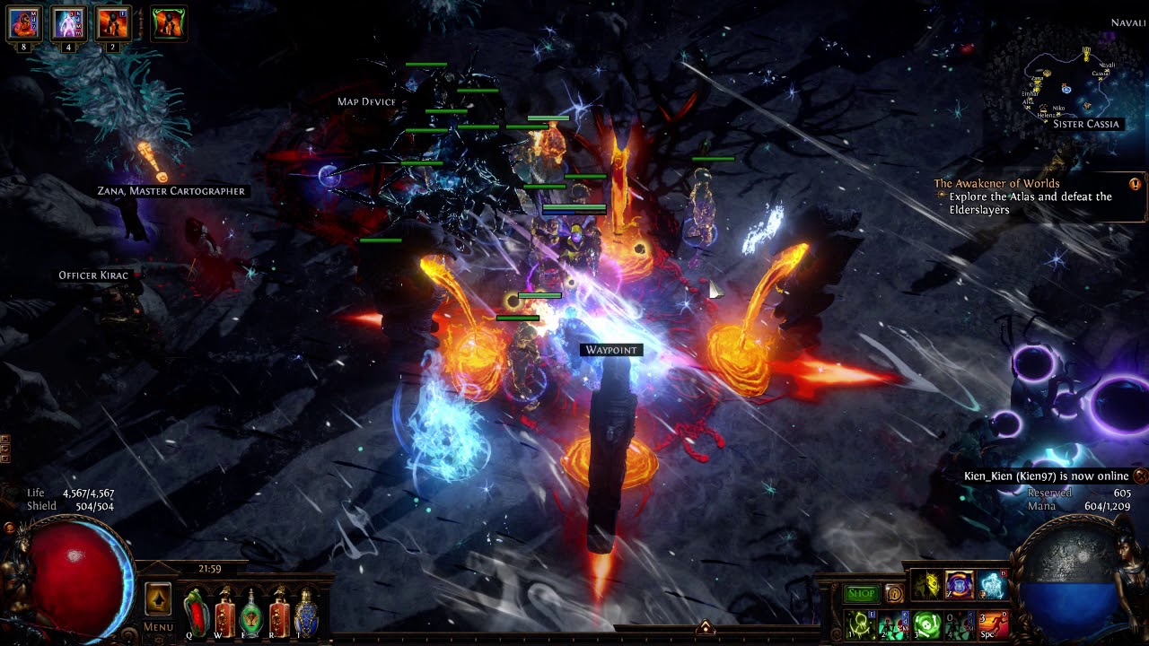 PoE - Fire&Ice In The Void - My Hideout! - YouTube