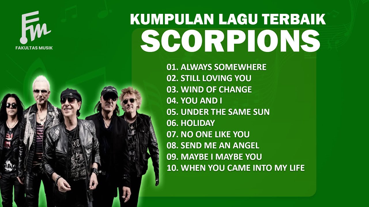 Pilihan Lagu Terbaik Scorpions, Tembang Kenangan Sweet Memories - YouTube