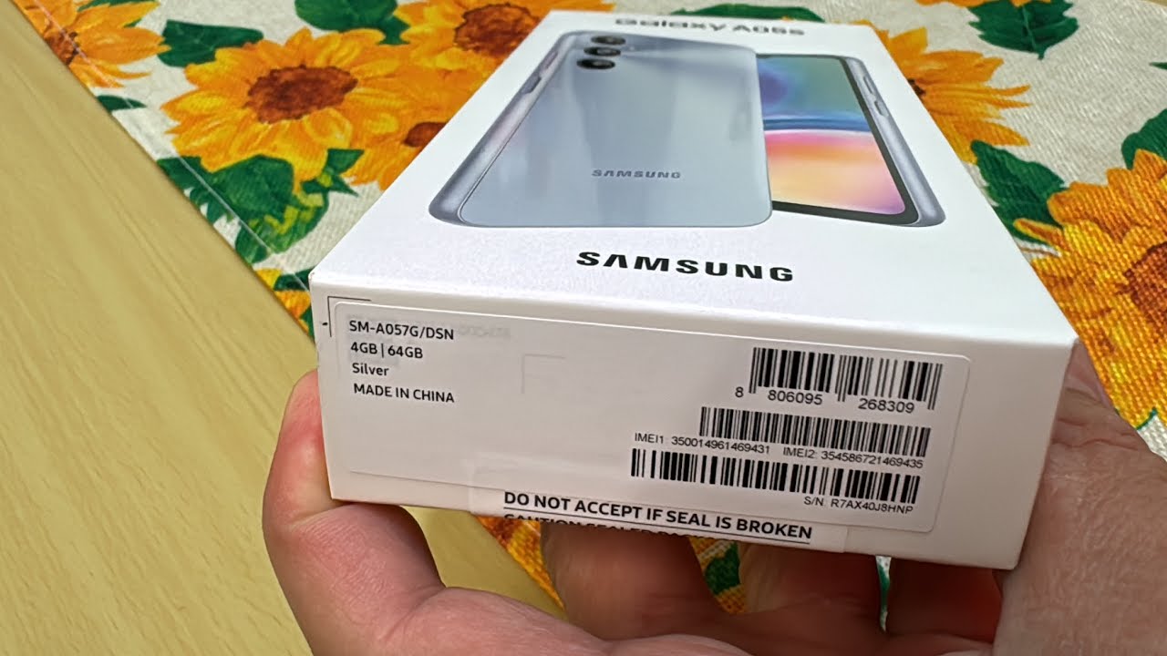 Samsung Galaxy A05s ; Unboxing - YouTube