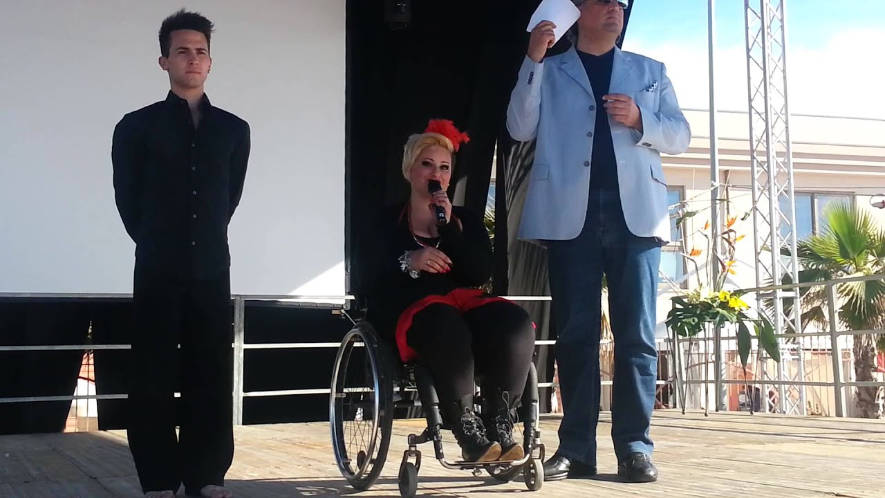 Danza in carrozzina Roberta Macrì e Simone Vasquez festa di primavera ...