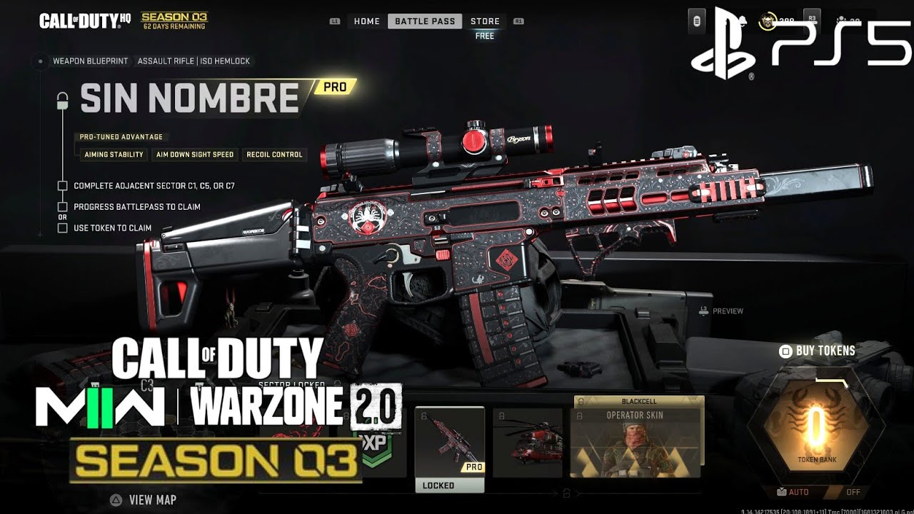 Iso Hemlock Skin MW2 Sin Nombre Skin | Sin Nombre MW2 | MW2 Sin Nombre ...