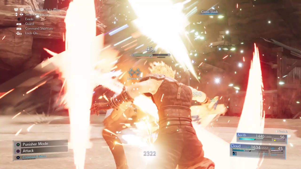 Cloud's Cross-Slash from FINAL FANTASY VII REMAKE - YouTube