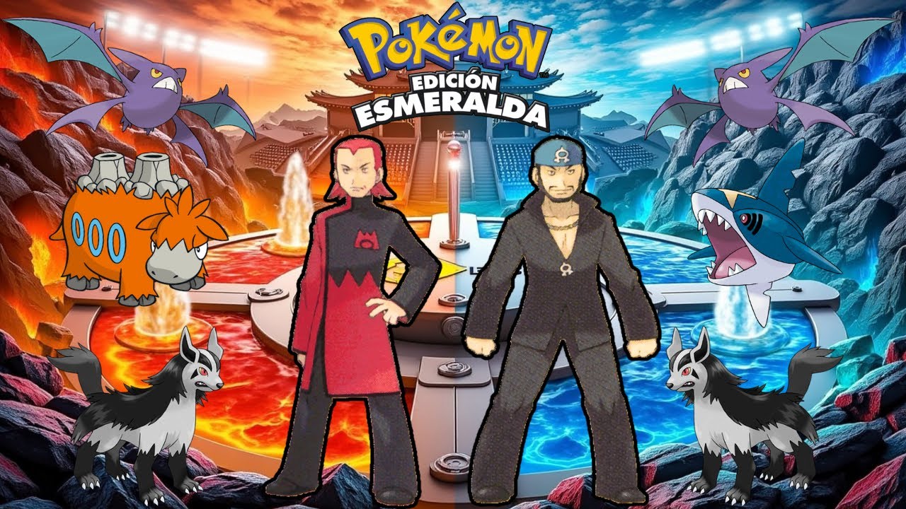 AQUILES & MAGNO | POKÉMON ESMERALDA COMPLETO EN ESPAÑOL #15 - YouTube