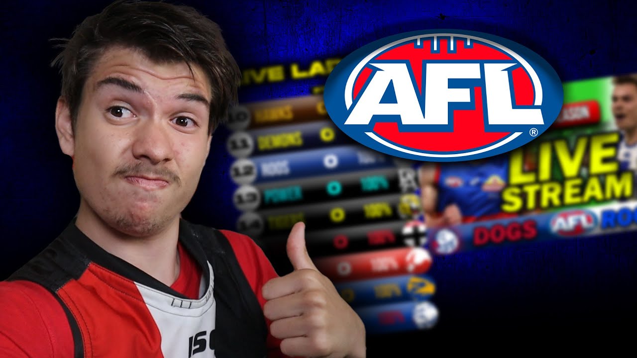 MAKING AFL GRAPHICS LIVE + AFL CHAT - YouTube