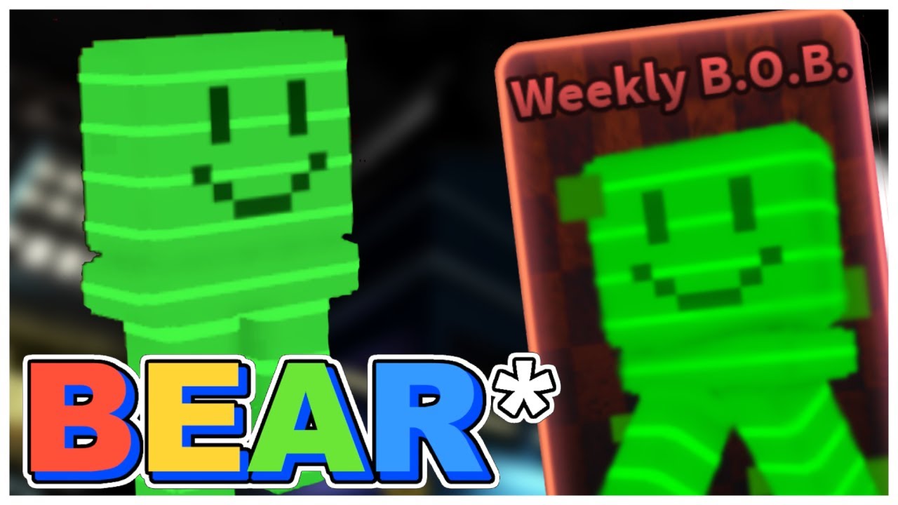 BEAR* | NEW WEEKLY BOB!! | 8-B.O.B. - YouTube