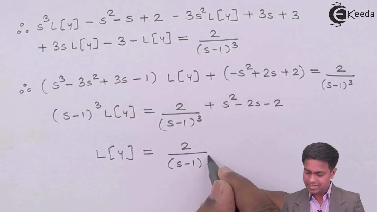 Problem 5 Based on Laplace Transform of Derivative Property ...