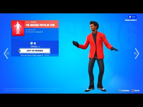 The Weeknd EMOTES..! - YouTube