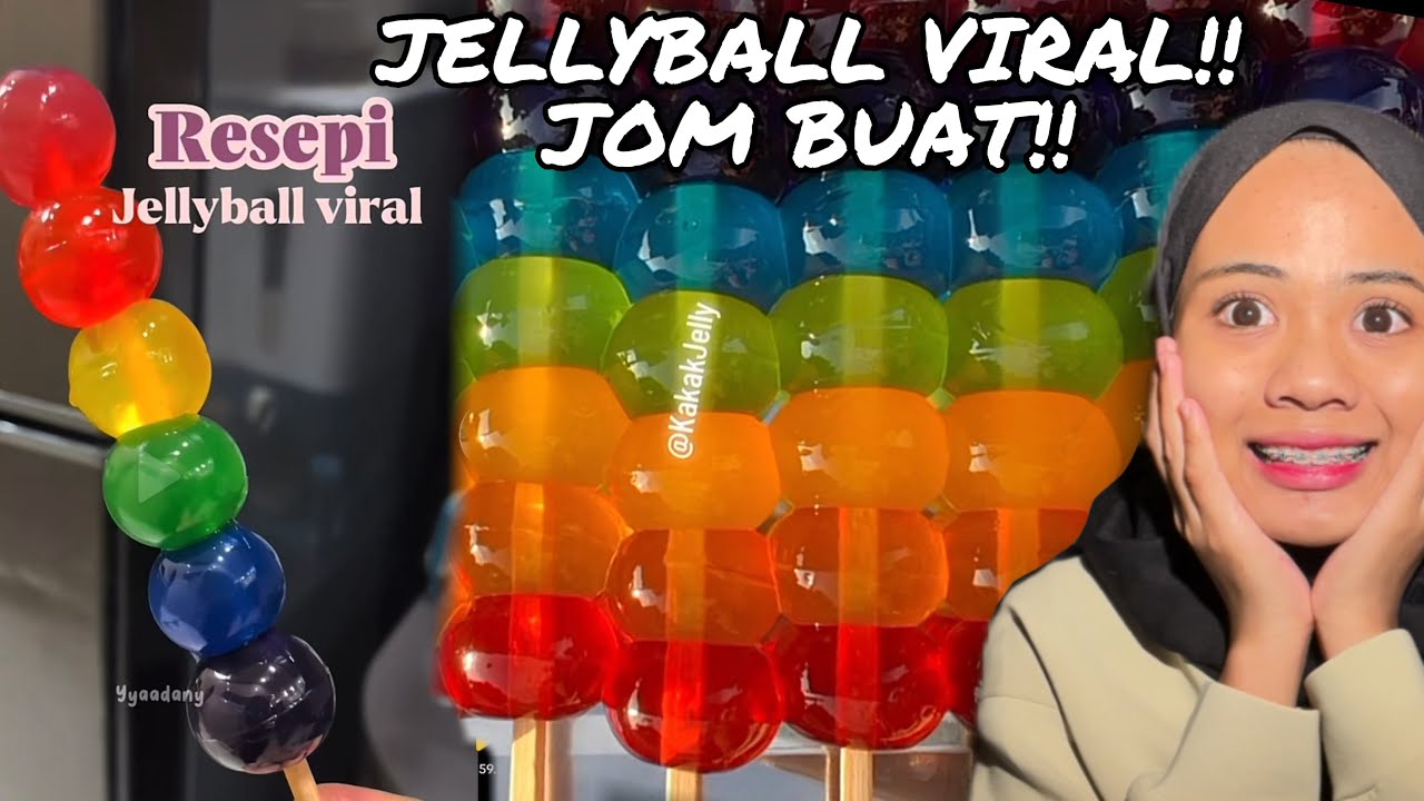 JELLY BALL VIRAL TIKTOK!! JOM BUAT AKU MENGIDAM!! - YouTube
