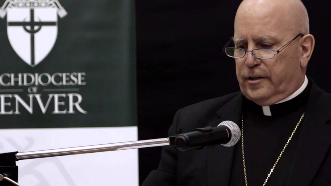 Archbishop Samuel J. Aquila - Family Appreciation Dinner - YouTube