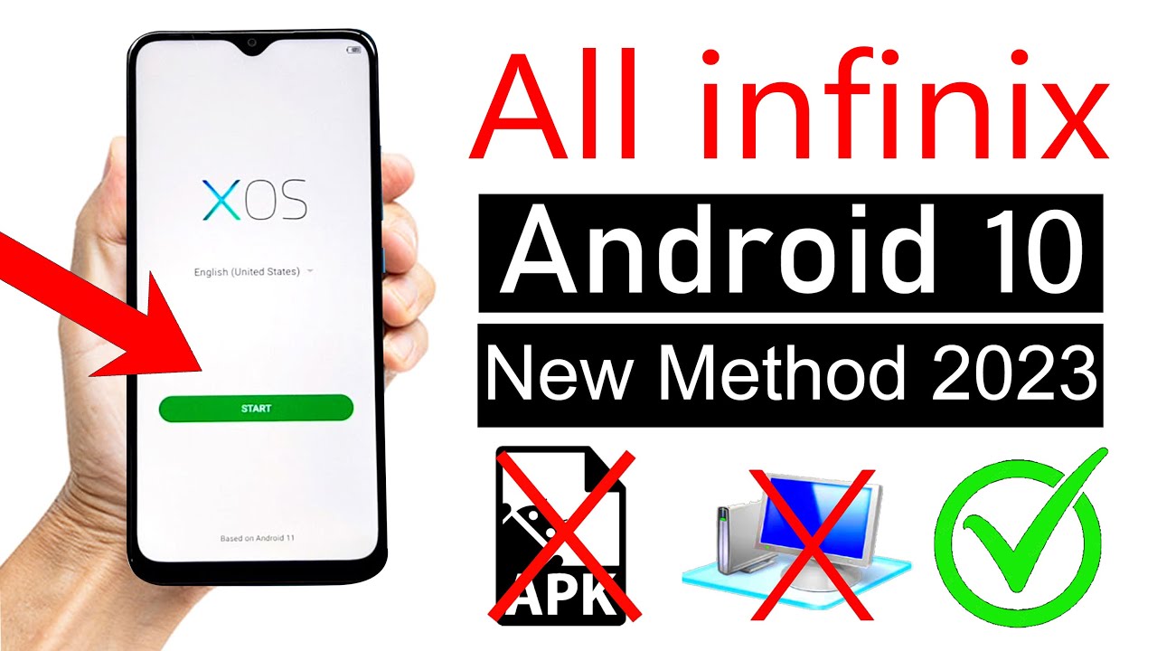 Infinix Android 10 FRP Unlock with New Easy Trick 🚀 2023 (No Need PC ...