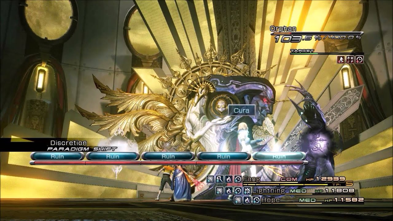 FFXIII PC Vs Orphan - YouTube