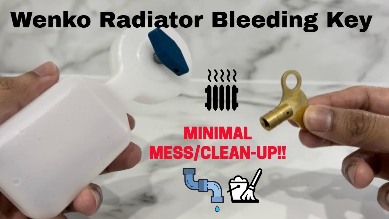 Wenko Radiator Bleeding Key 🔑♨️ | NO MORE MESS | Smart home purchases 🏠 ...
