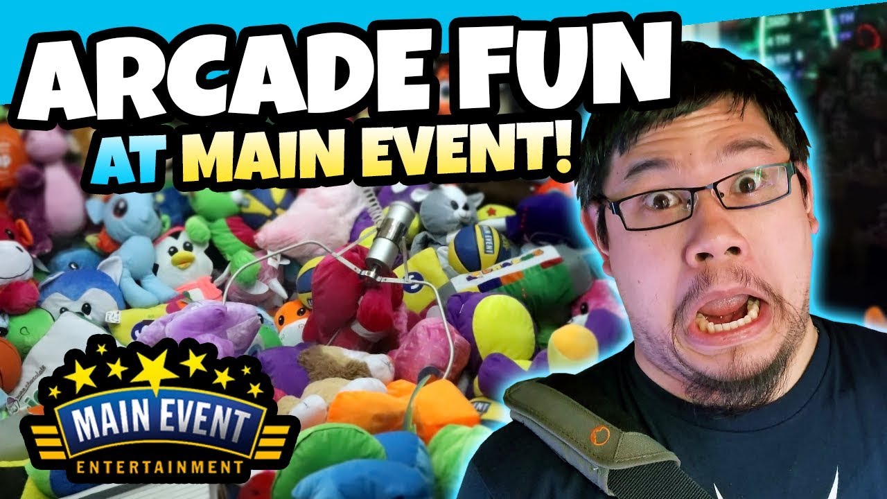 Arcade Fun Run! Playing Arcade Games at Main Event Entertainment! - YouTube