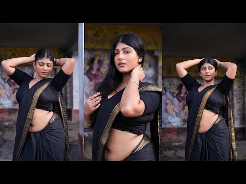 High fashion saree shoot concept | Beautiful girl Soumoshree | PR Entertainment | Fashion vlog