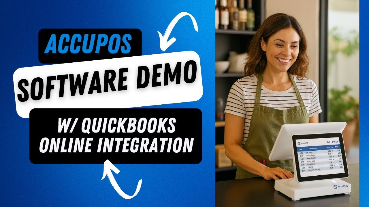 AccuPOS + QuickBooks Online: Seamless POS & Smart Inventory with AccuCount - YouTube