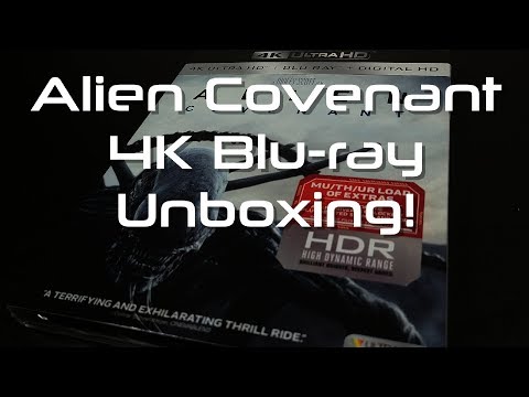 Alien Covenant 4K/UHD Blu-ray Unboxing