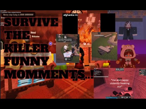SURVIVE THE KILLER FUNNY MOMMENTS..!!😰🔪 - YouTube