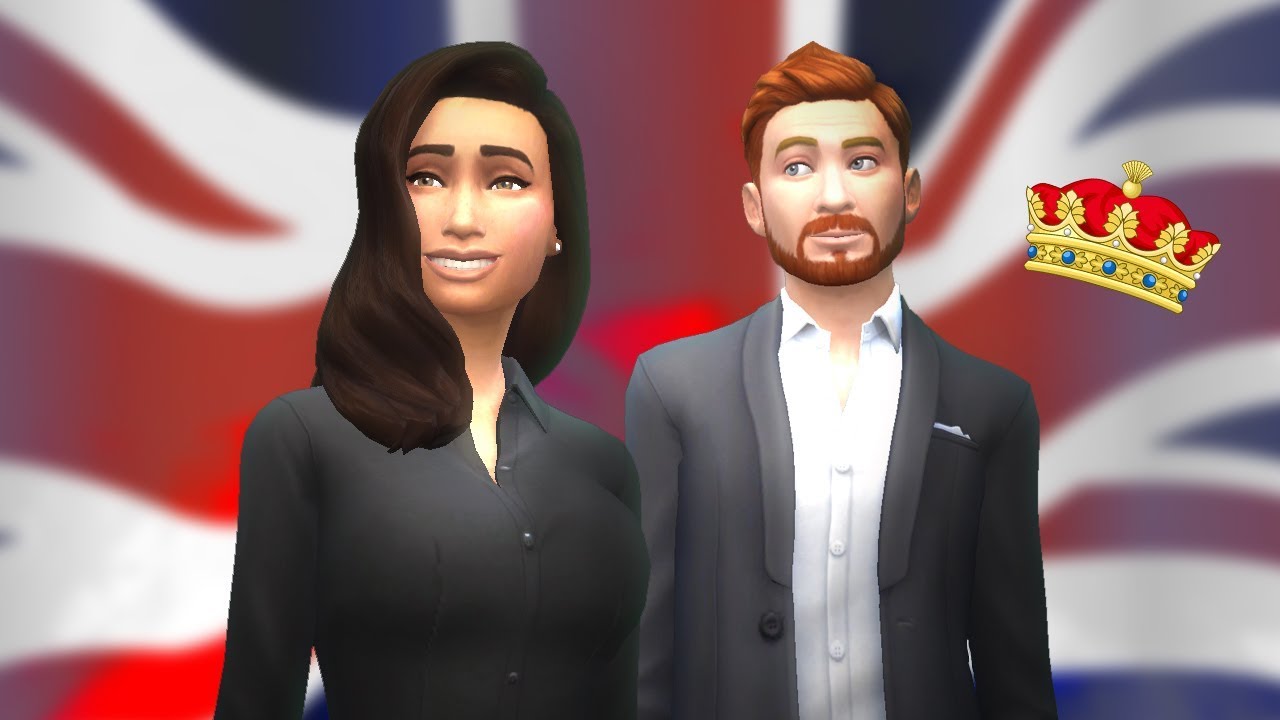 Create a Sim | Prince Harry & Meghan Markle | The Sims 4 (No CC) - YouTube