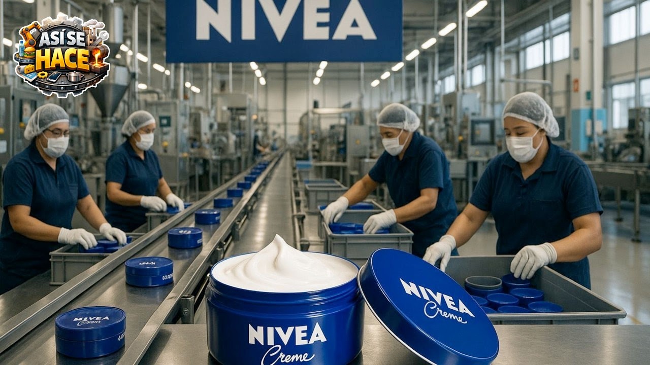 El SECRETO industrial de la CREMA NIVEA finalmente REVELADO 🧴 - YouTube