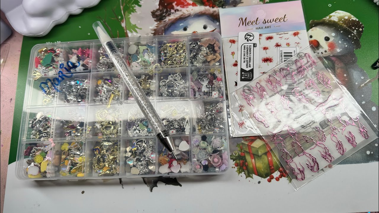 Bling box part one @FlawlesslyUniqueNails - YouTube