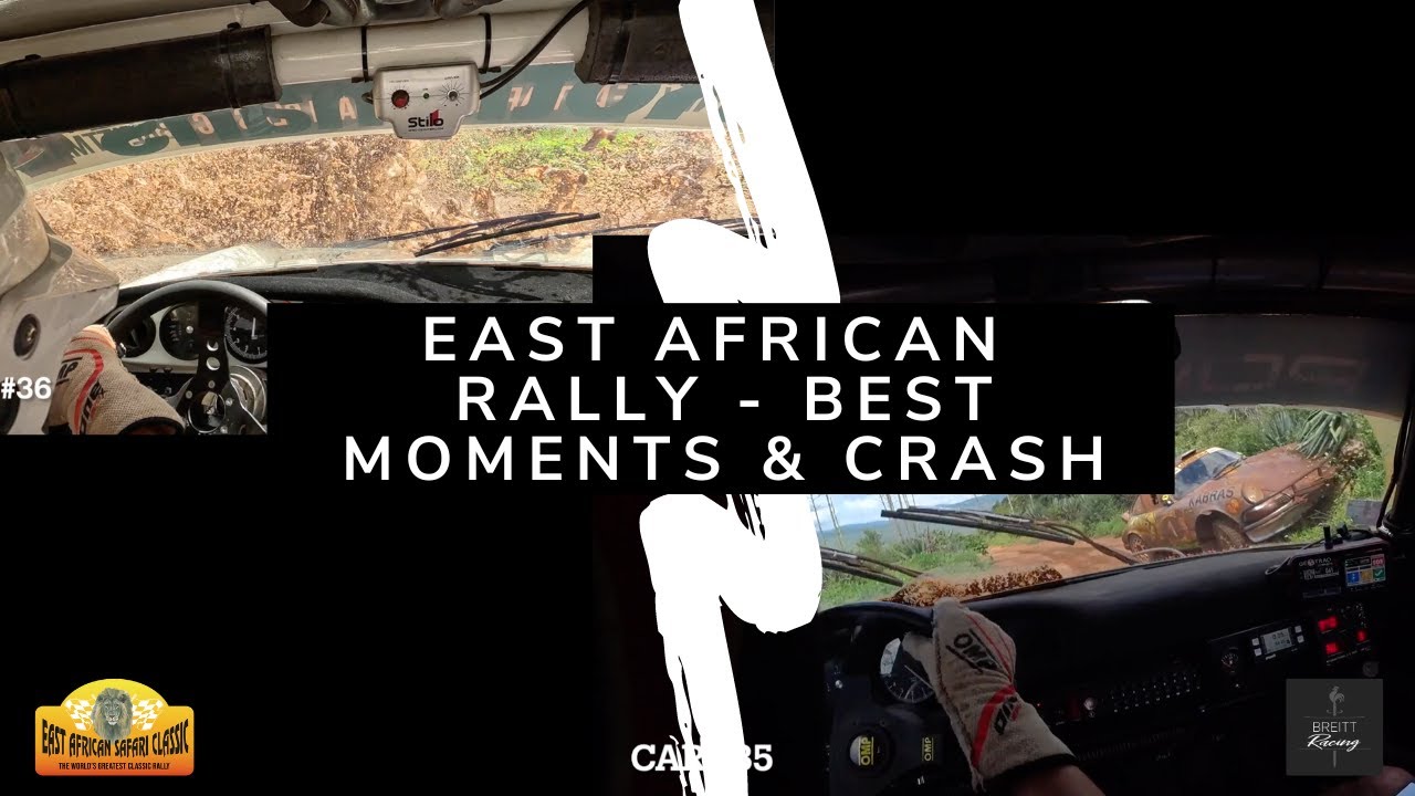 EAST AFRICAN SAFARI RALLY - BEST MOMENTS & CRASH - YouTube