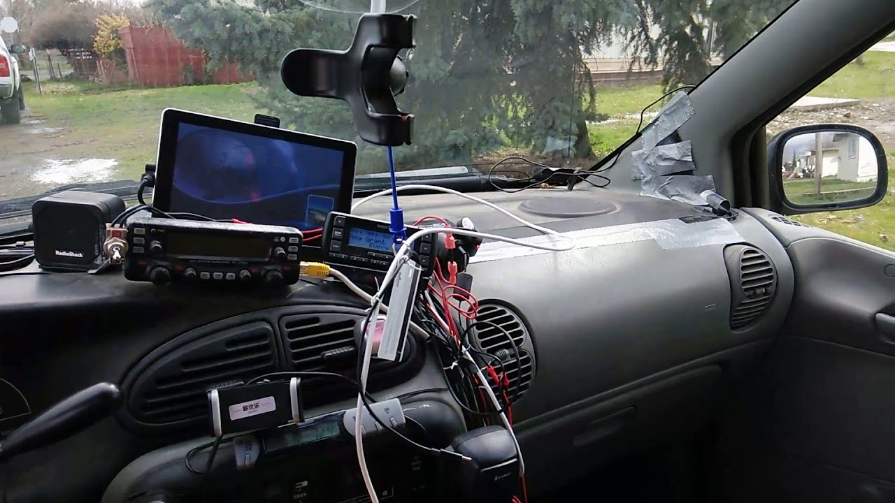 mobile amateur radio van - YouTube