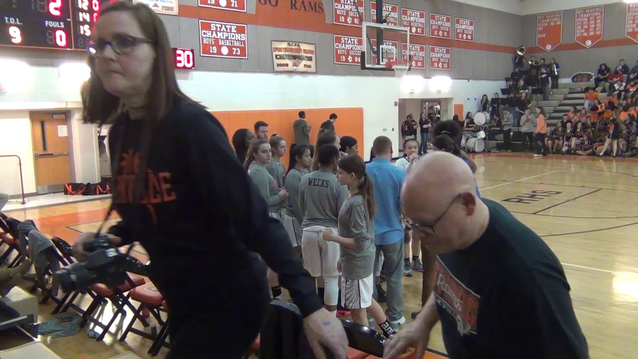 Rockville Lady Rams vs. Wheaton Knights Varsity Girls' Basketball ...