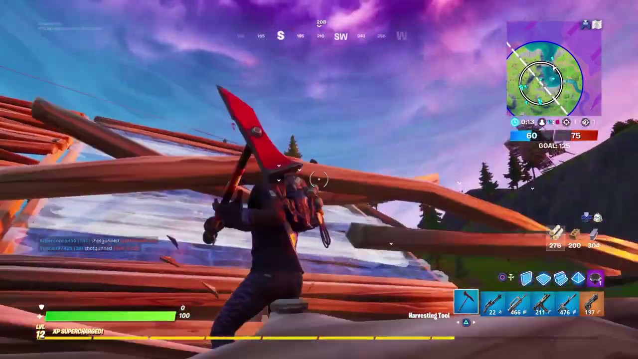 Fortnite_season3 chapter 2 (chasing levels of Ronaldomg) - YouTube