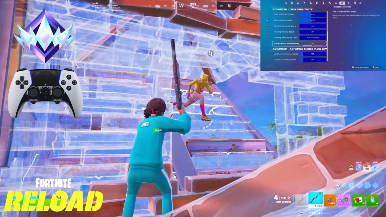 *UPDATED* Best Controller Settings + Sensitivity For Fortnite Chapter 7 ...