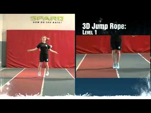 Off Ice Hockey Training Video - 3d jump rope level 1 - YouTube