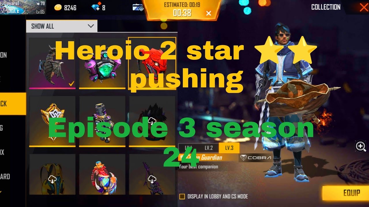 Episode 3 solo rank pushing heroic 2 star ⭐⭐ pushing season 24 - YouTube