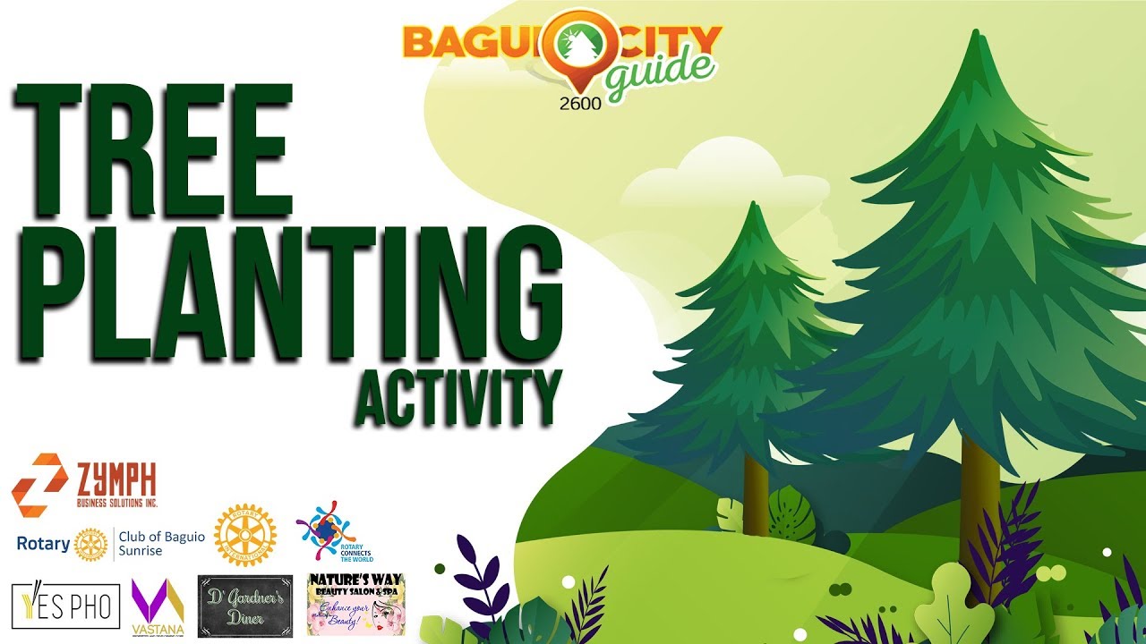 INSPIRING BAGUIO: Tree Planting in Baguio City | Baguio Vlog | Baguio ...