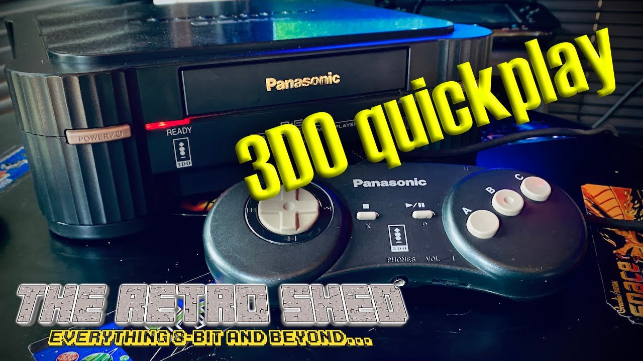 3DO Revisit and Quickplay | The Retro Shed - YouTube