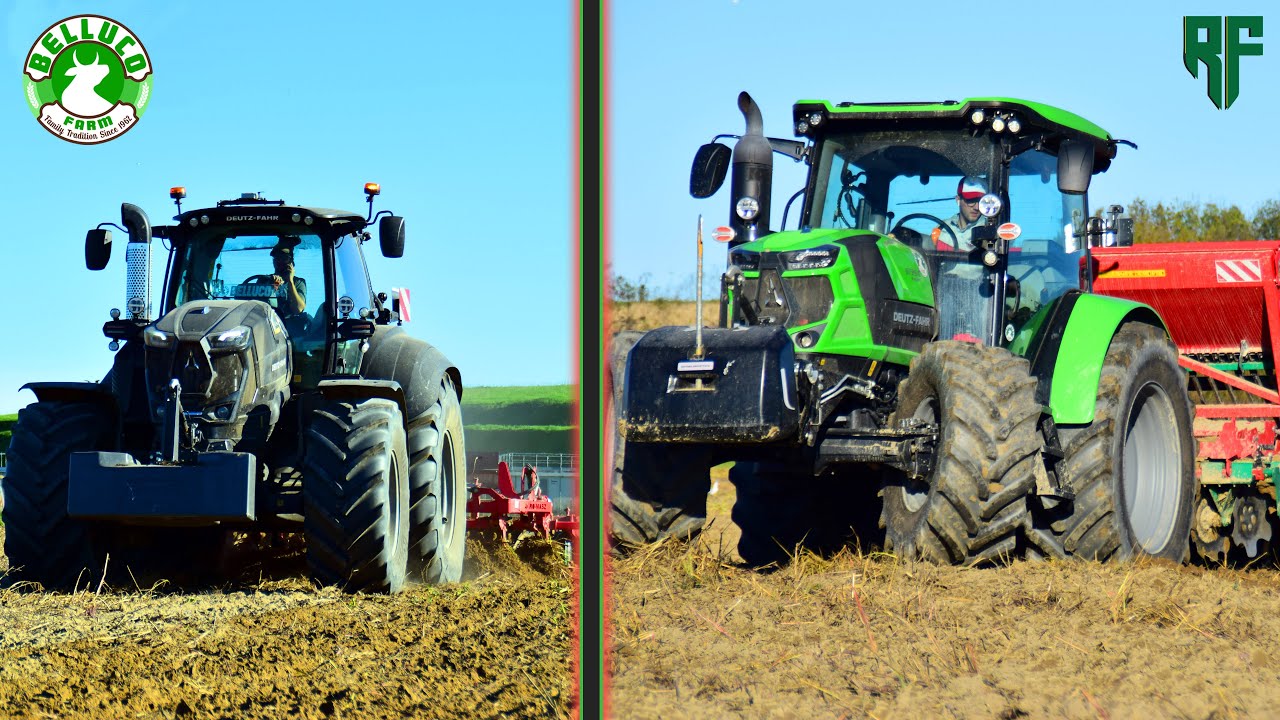 |The Big and Little Brother| Deutz- Fahr 8280 TTV Warrior & Deutz-Fahr ...