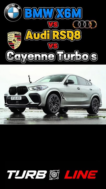 🌀BMW X6M vs Audi RSQ8 vs Cayenne Turbo s🌀 #turbo #auto #bmw #rsq8 #audi #x6m #suv #porche # ...