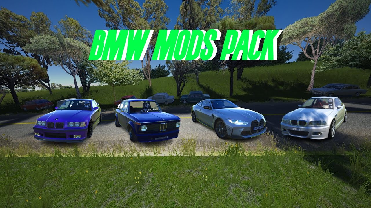 bmw mod pack for assetto corsa |AC MODS FREE| |4K| - YouTube