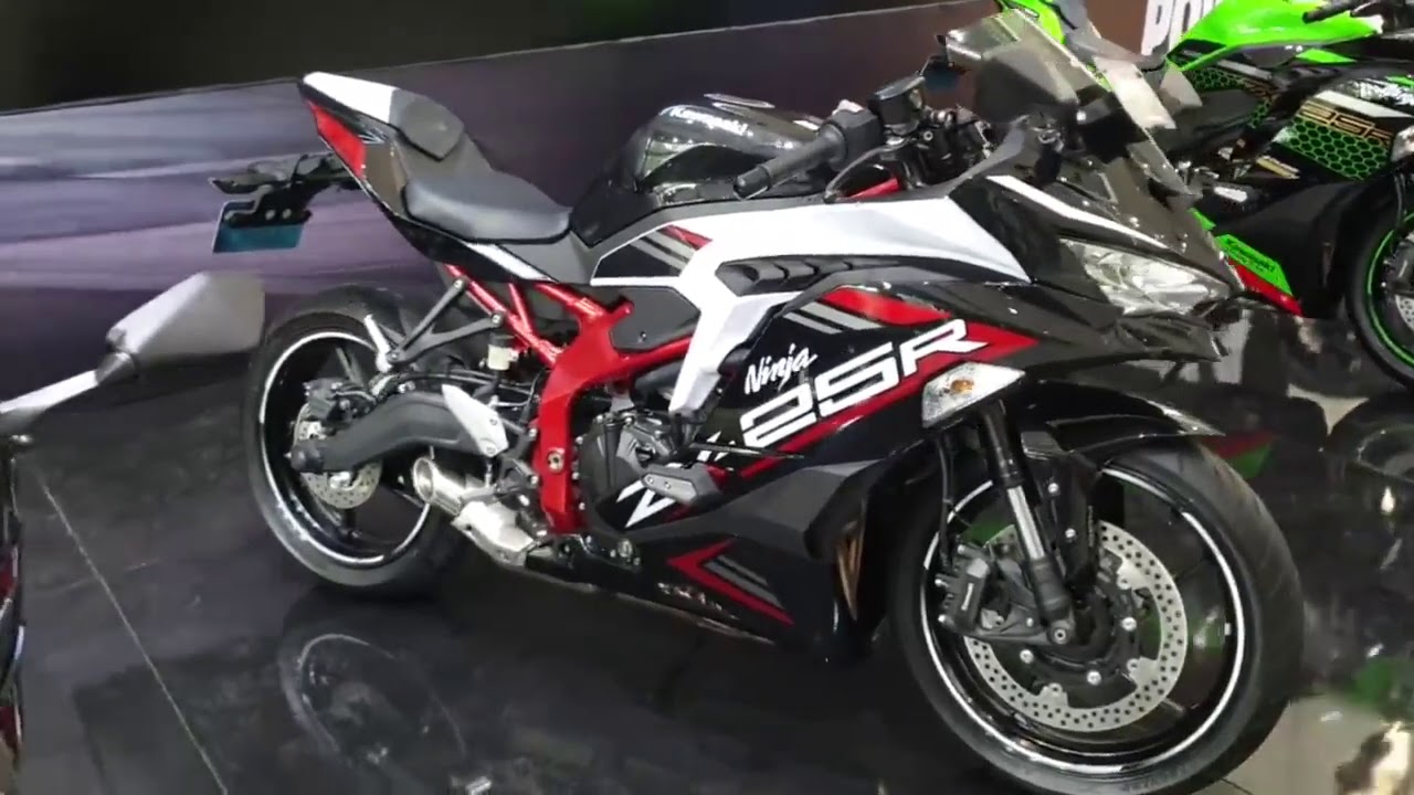 ZX25R 2020 in different colors - YouTube