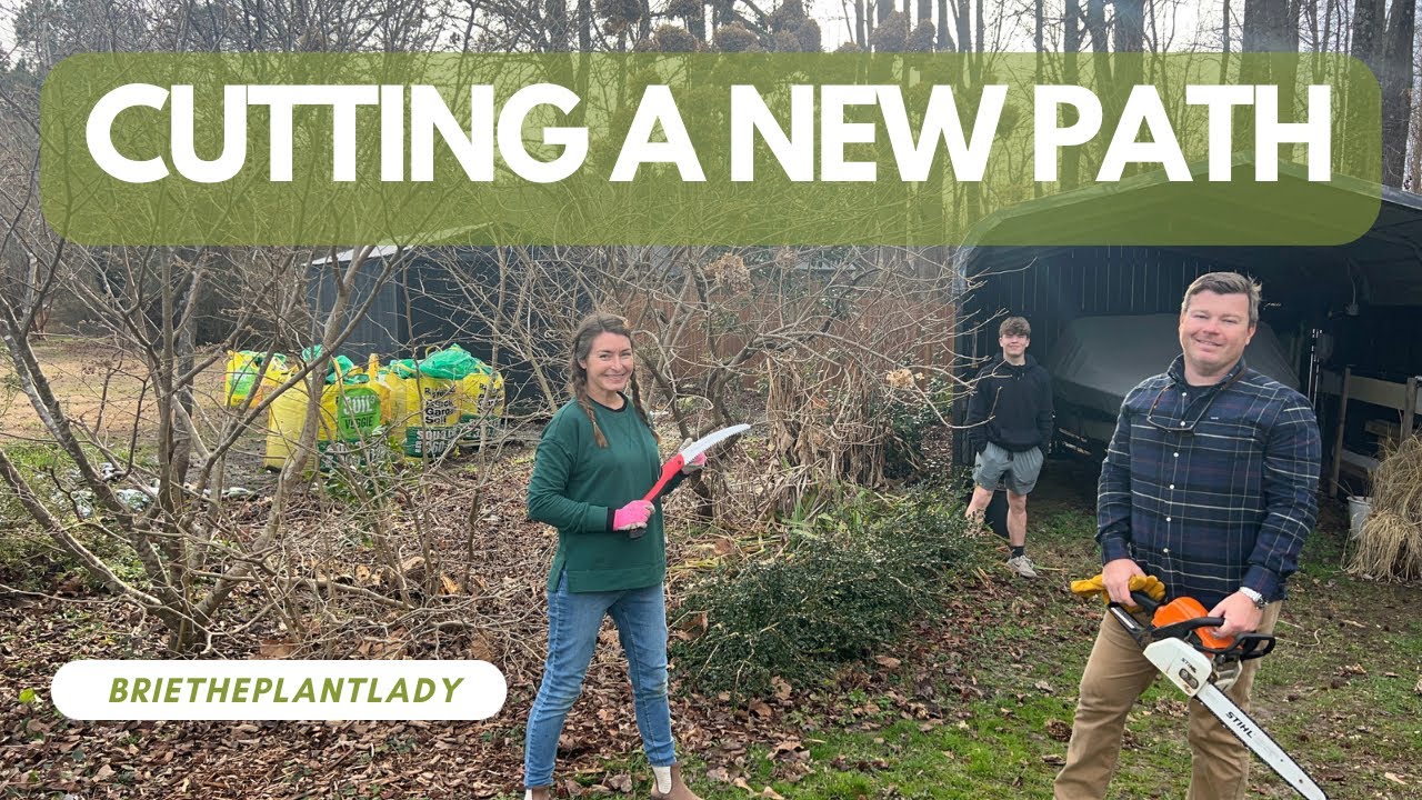 Cutting a path: connecting yards - YouTube