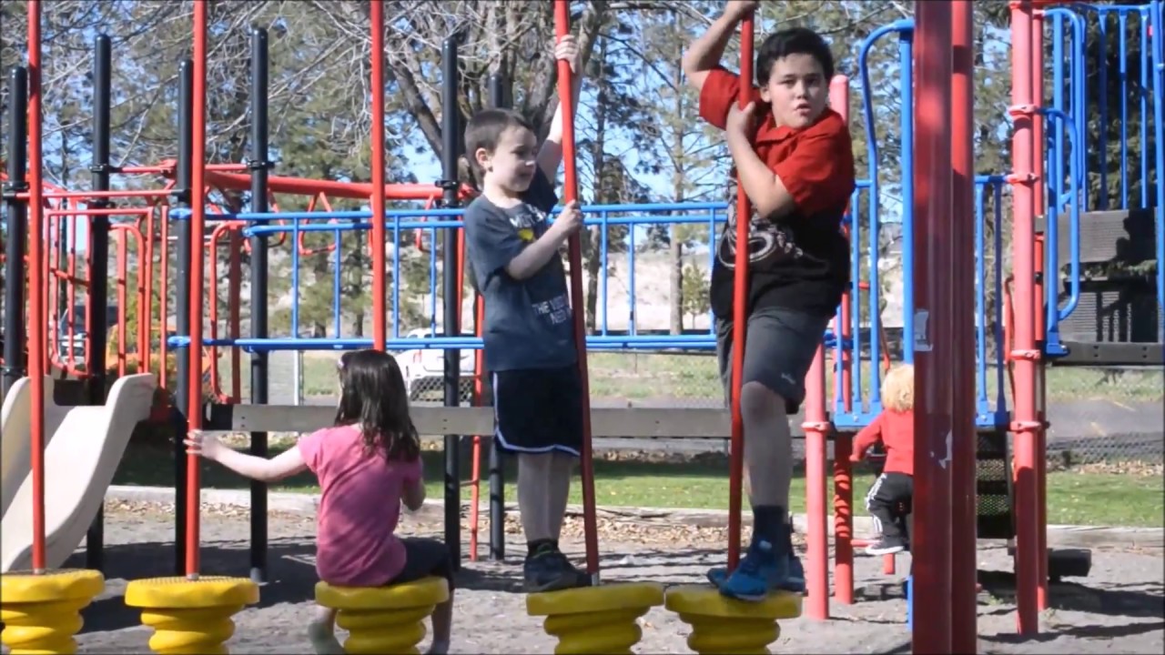 Playing at the Park with Friends - YouTube