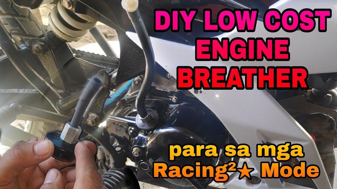 DIY oil cap engine breather para sa mga mahilig mag racing²x - YouTube