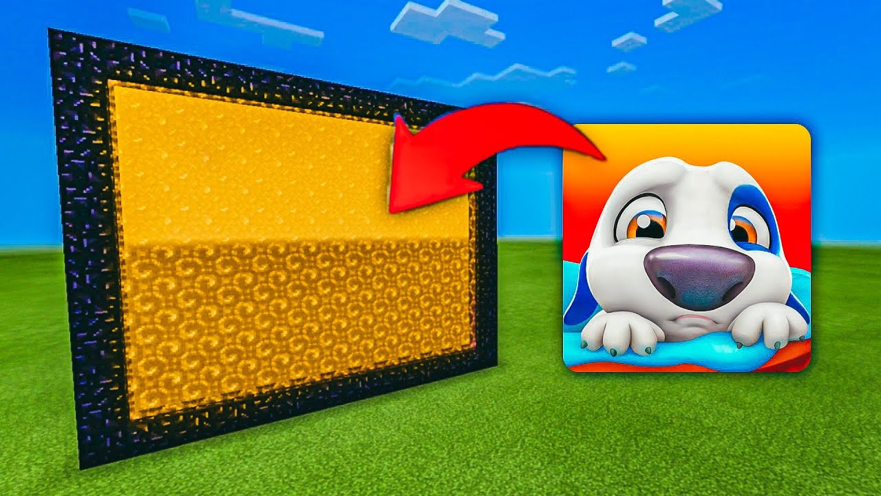 How to Make a PORTAL to MY TALKING HANK in Minecraft - YouTube