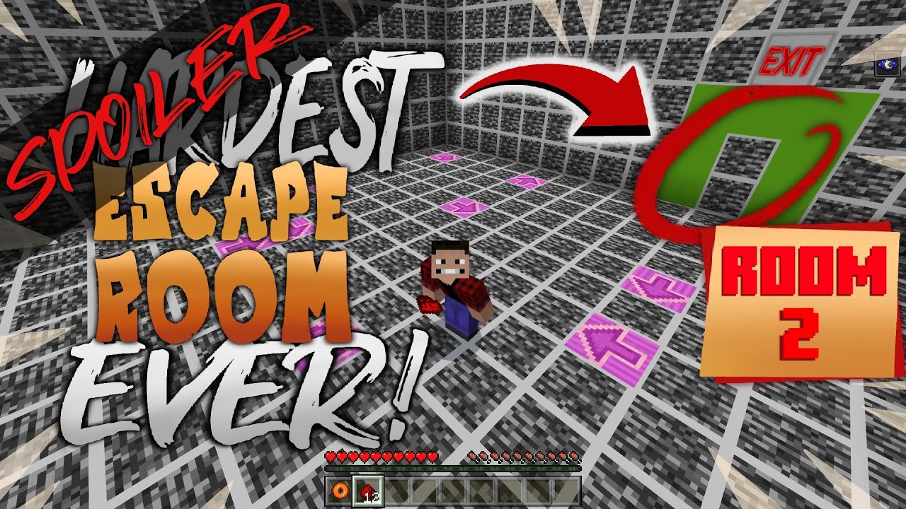 WALKTHROUGH | ROOM 2 | Hardest Escape Room Ever! | Minecraft ...