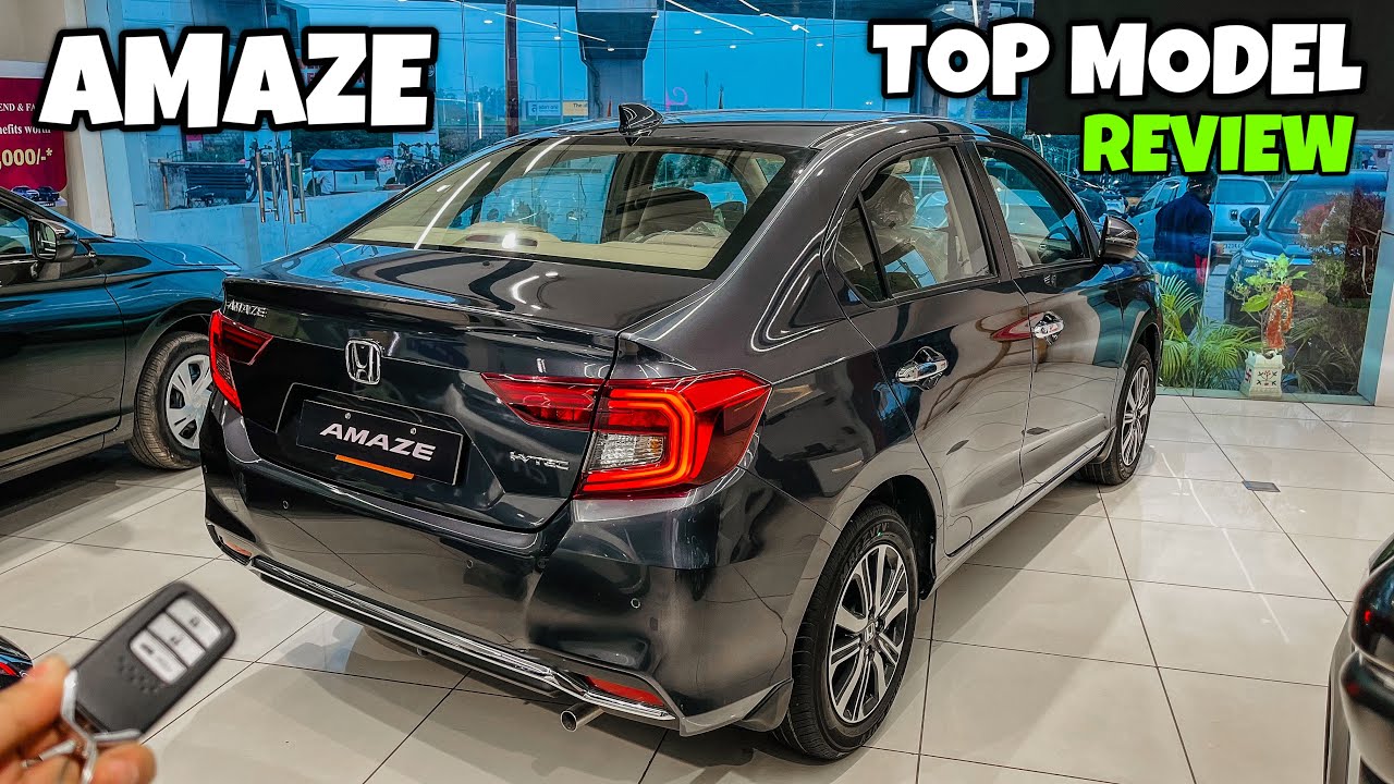 Honda Amaze Vx 2024 ️ | Honda Amaze Top Model | Real Life Detailed ...