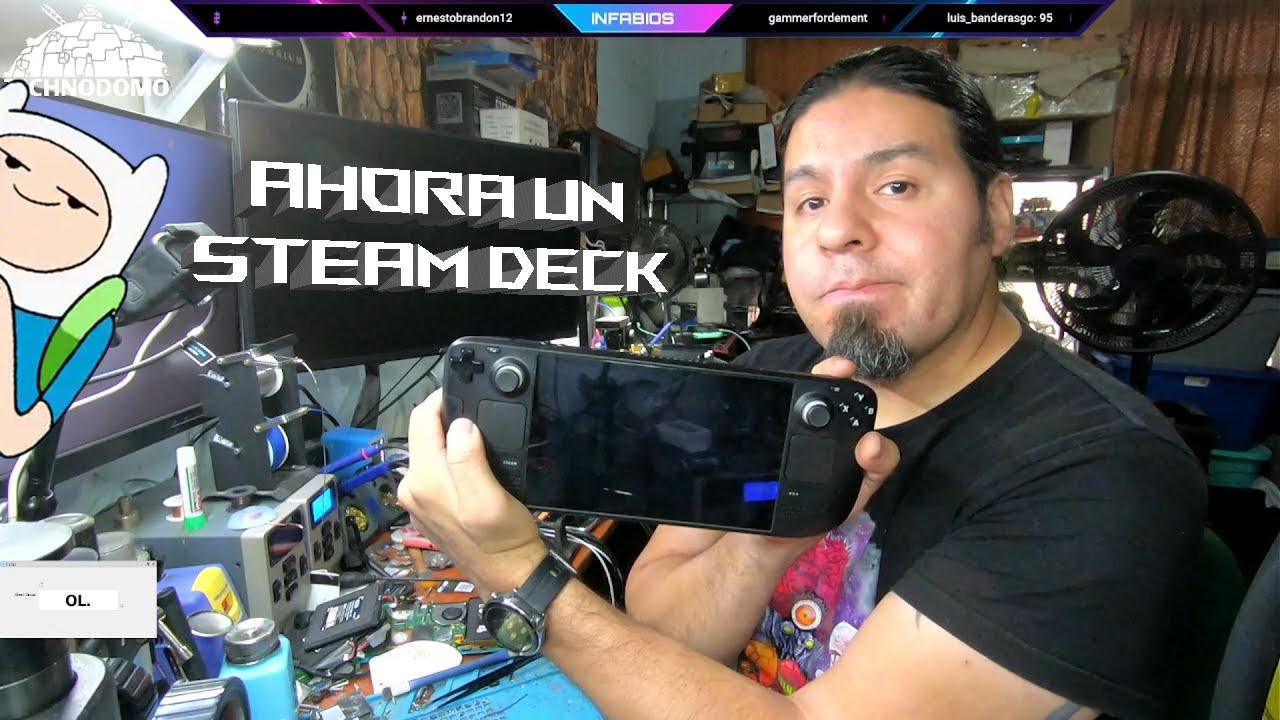 REPARACIÓN A STEAM DECK BOTÓN L - YouTube