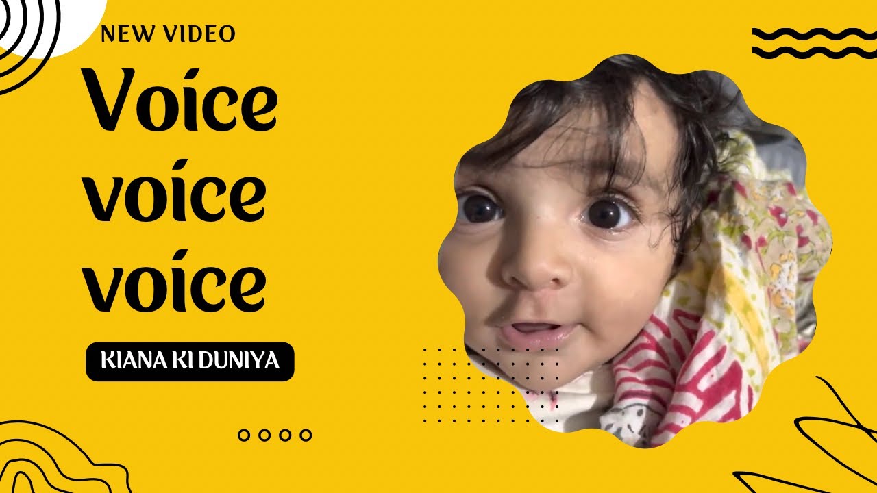 Voice of little baby in the morning is just like meditation - YouTube