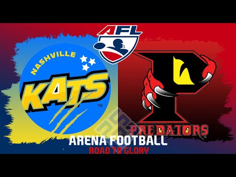 Arena Football League (AFL)(Playoffs)Nashville Kats vs Orlando ...
