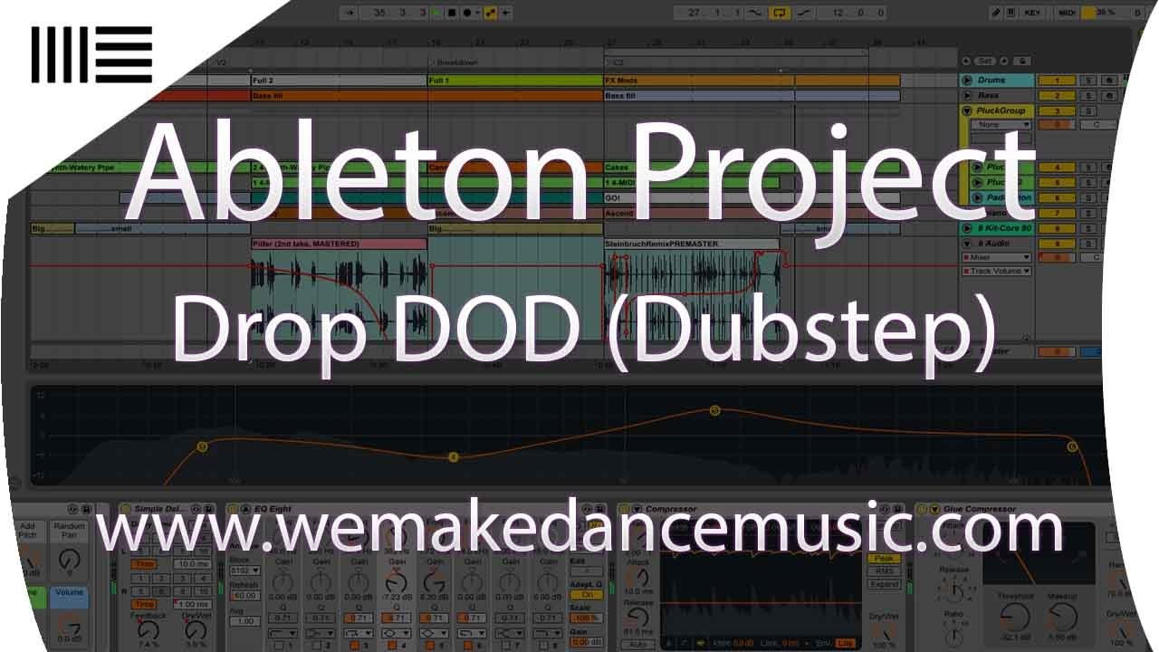 Ableton Dubstep Templates From www.wemakedancemusic.com - YouTube