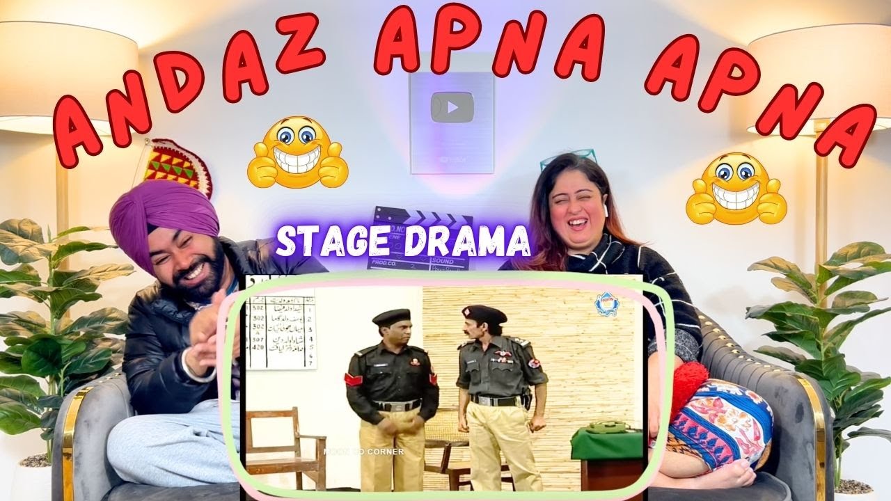 Preet Bani React on Pakistani stage Drama~Andaz Apna Apna~Dekho & Enjoy ...