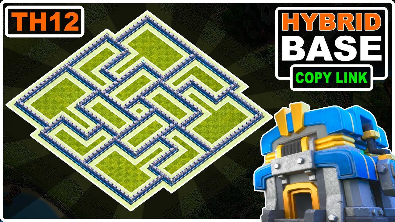 NEW! Town Hall 12 (TH12) Base 2023 COPY LINK | Clash of Clans - YouTube