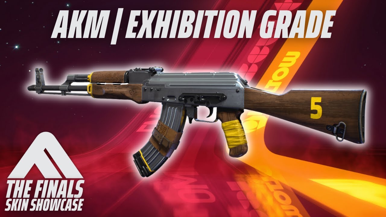 AKM EXHIBITION GRADE Skin Review | The Finals Season 4 Vault Hunter Set ...